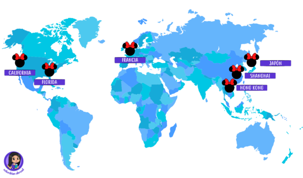 ¿Cuántos Parques Disney hay en el mundo y dónde? - Colombian Abroad